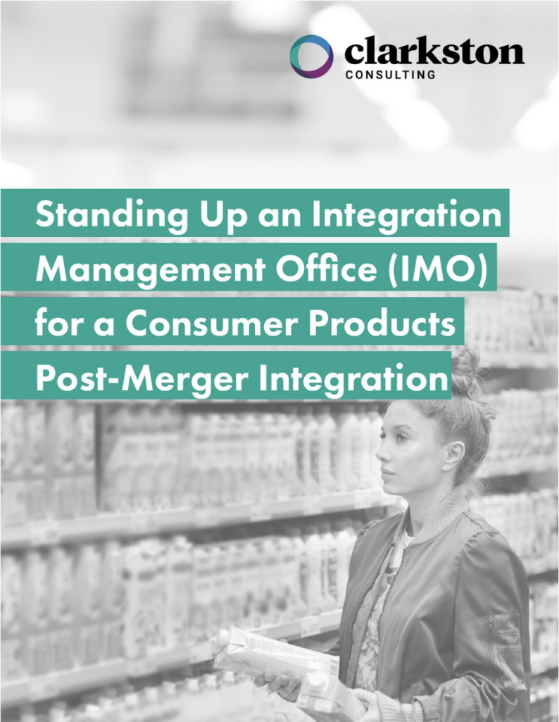 Standing Up an Integration Management Office (IMO) for a Consumer ...